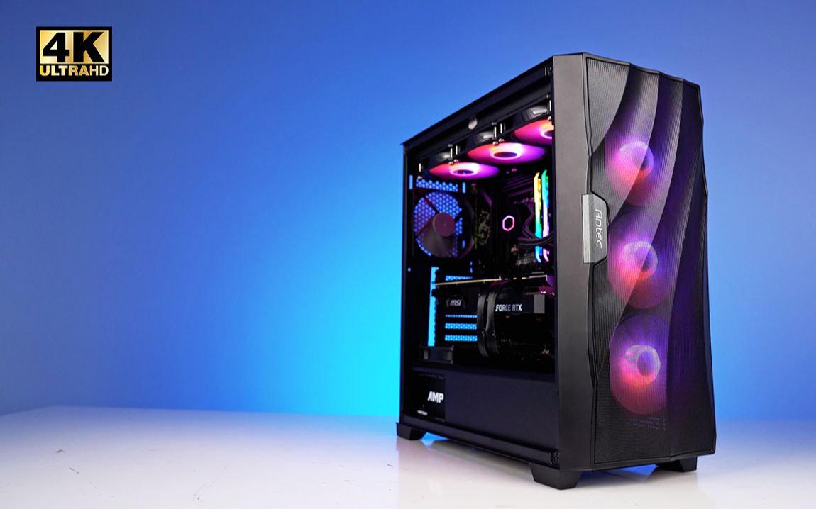 开启散热新方式 用ANTEC DF700 FLUX装了一套RTX3080+11700K的...