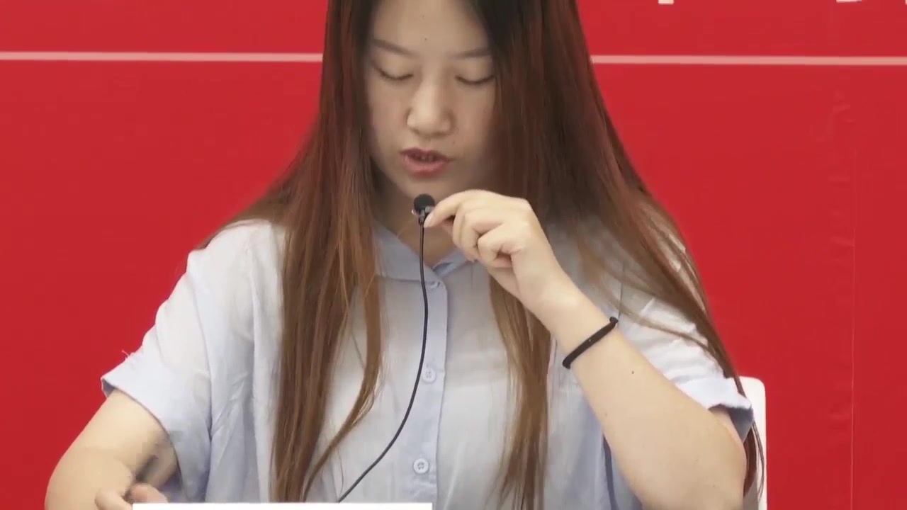 事业单位面试模拟现场,普通.