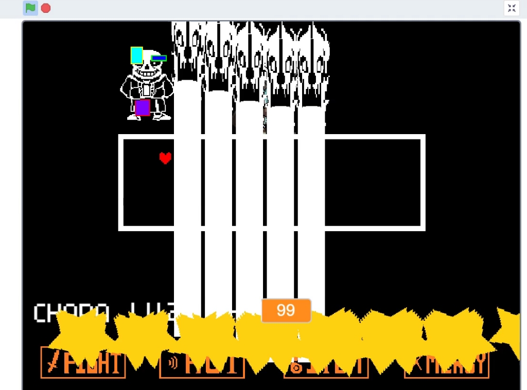 Scratch ink sans(前3回合)_游戏热门视频