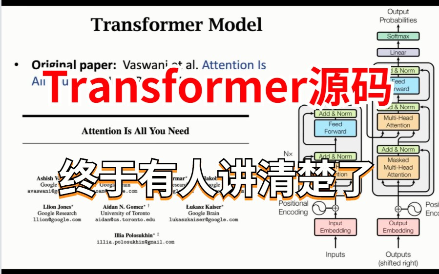 【B站最全实战项目】99%的人都不知道的Transformer为什么比CNN好...