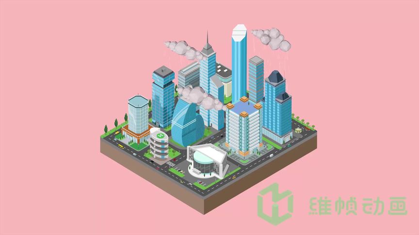 海绵城市—南京维帧传媒展馆2.5D海绵城市动画制作