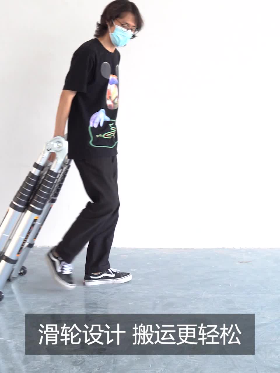 德力西多功能梯子使用说明