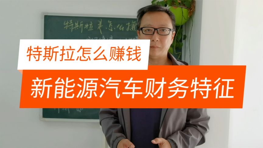 特斯拉是怎么赚钱的,新能源汽车行业财务特征