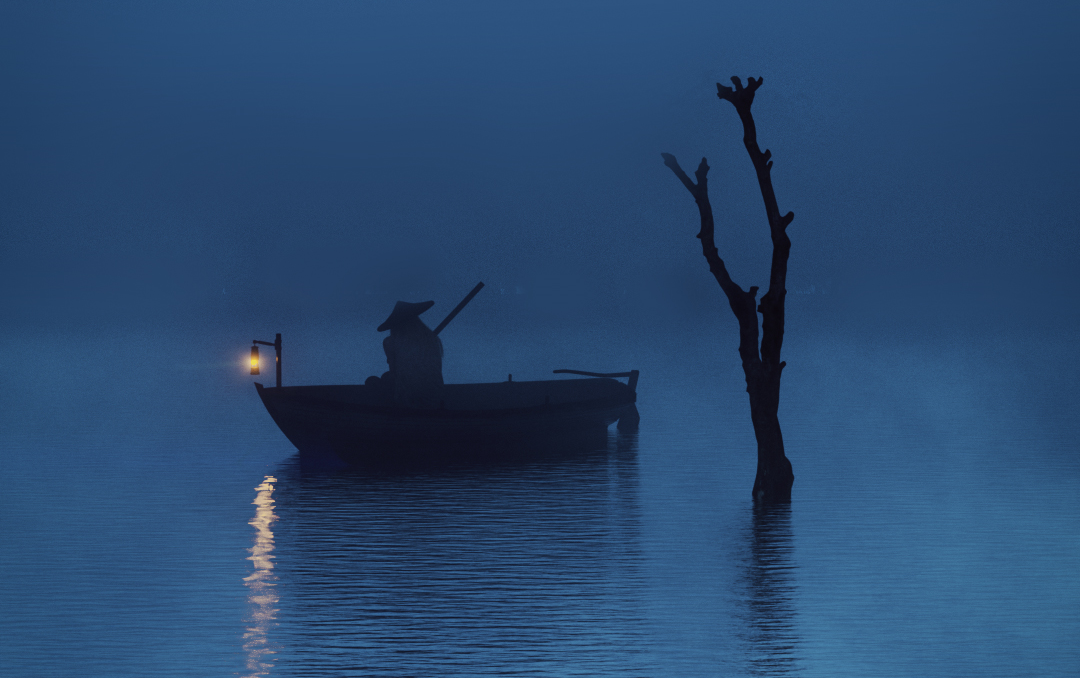 使用C4D制作一个湖面 每日练习11 (附工程)