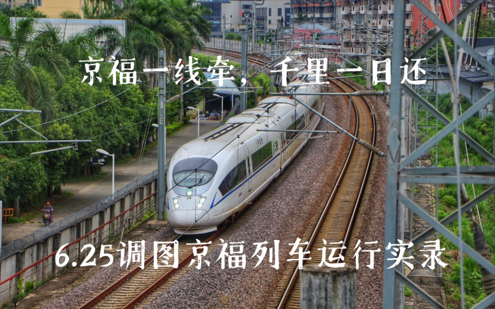 (铁路)京福列车大改,一起来看调图后的首发列车!