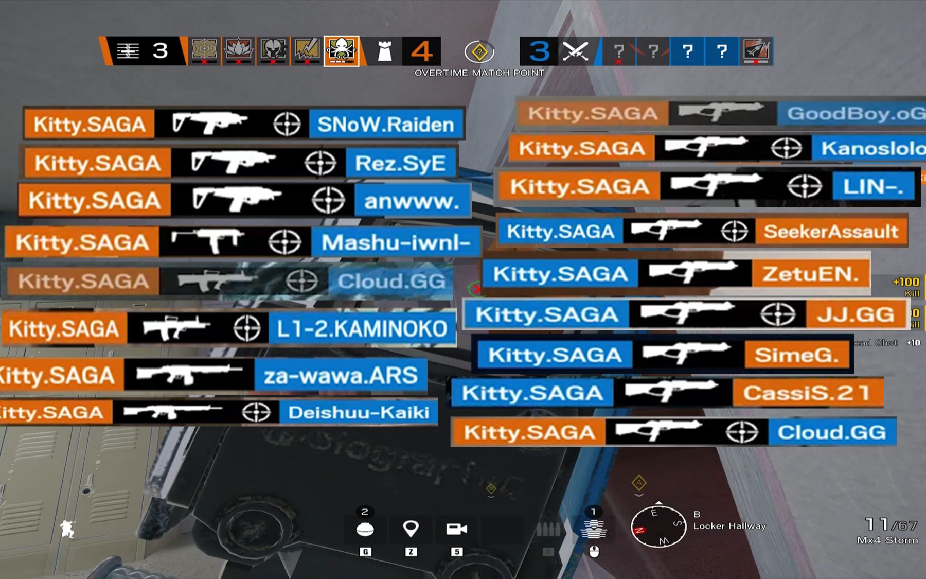 【C9】钻石局排位如何用同一把枪五杀日服职业哥拿下关键局!-...