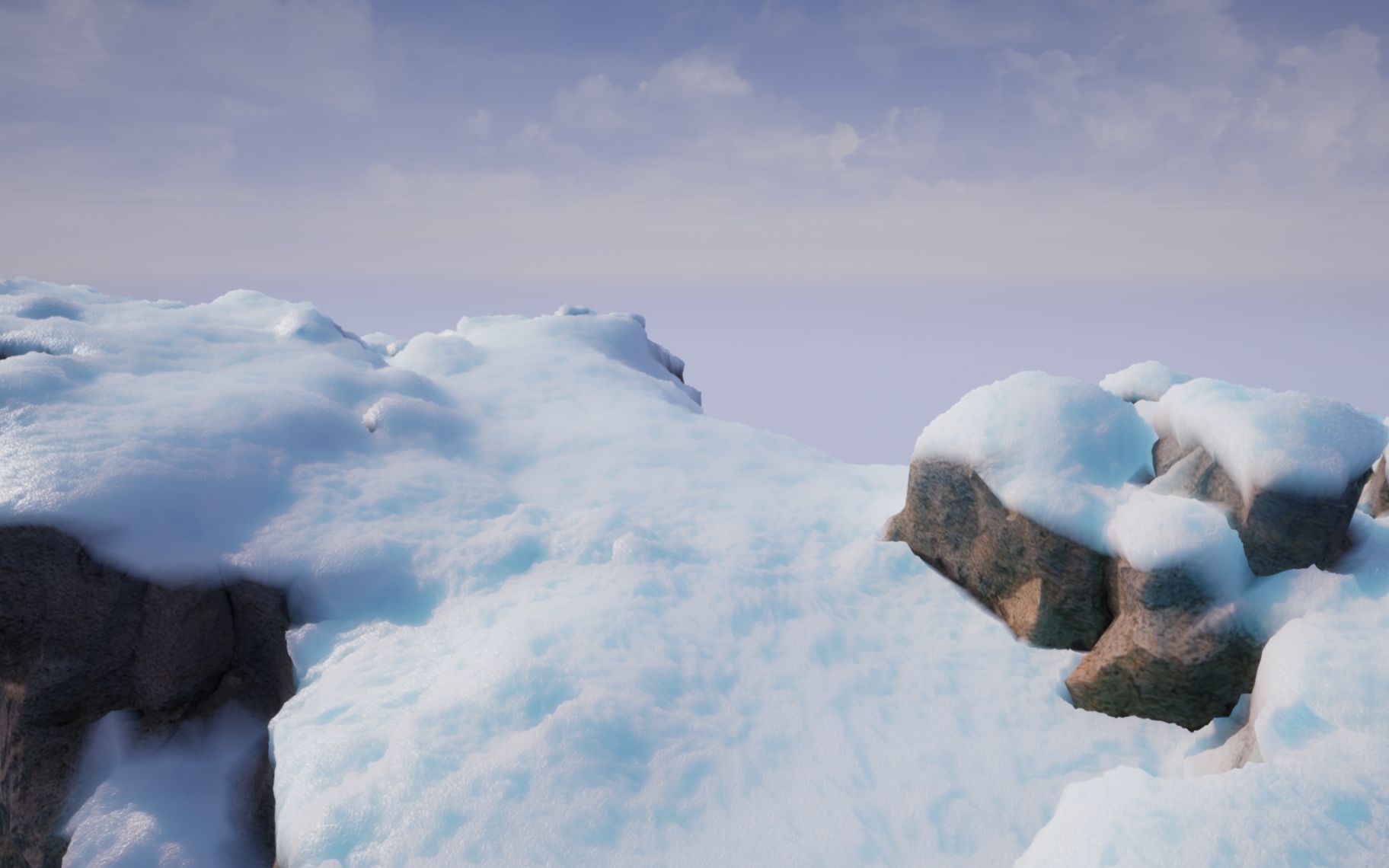 UE4—雪的材质(即时切换,干货)