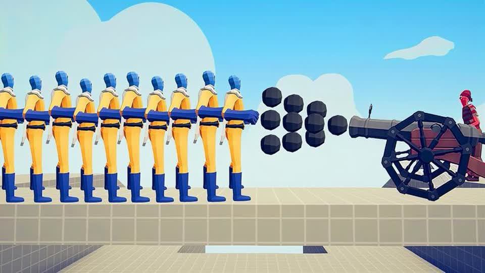 全面战争模拟器:武道大会,1名射手vs10名敌人