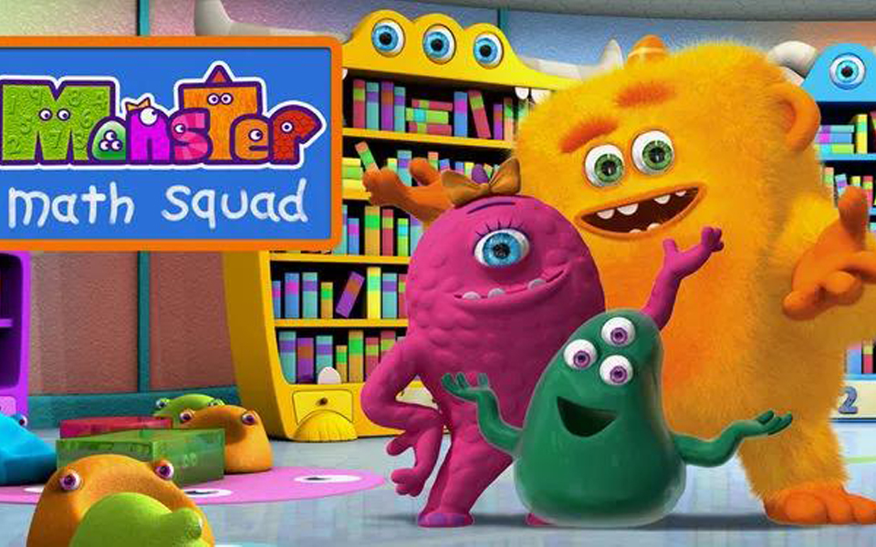 Monster math Squad《怪物数学小分队》带字幕!