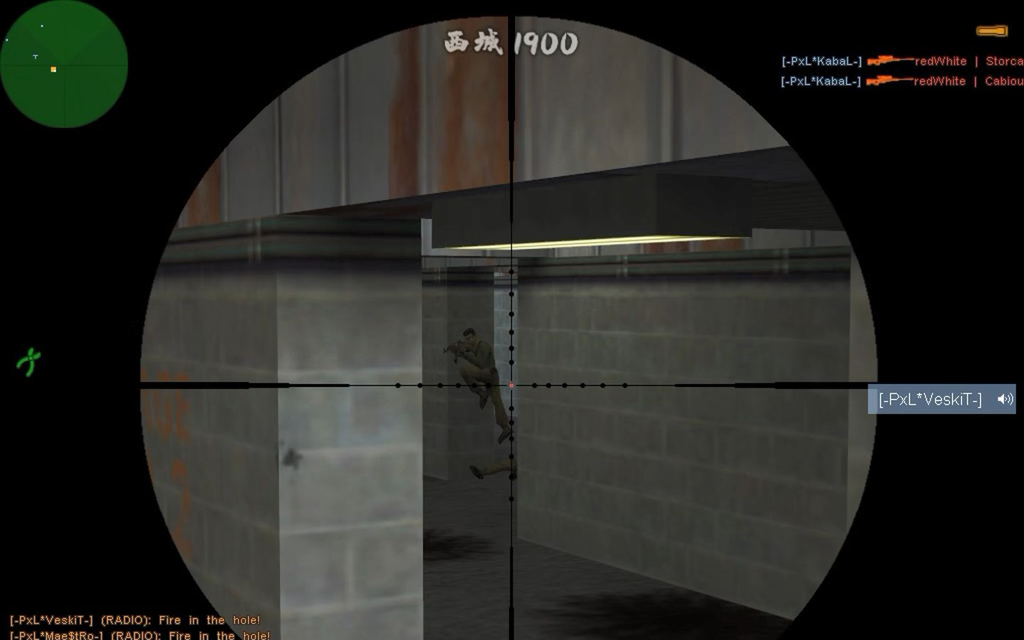 【CS1.5】从m4带套骑士到法式浪漫狙击 KabaL 又一次刷屏集锦(CT ...