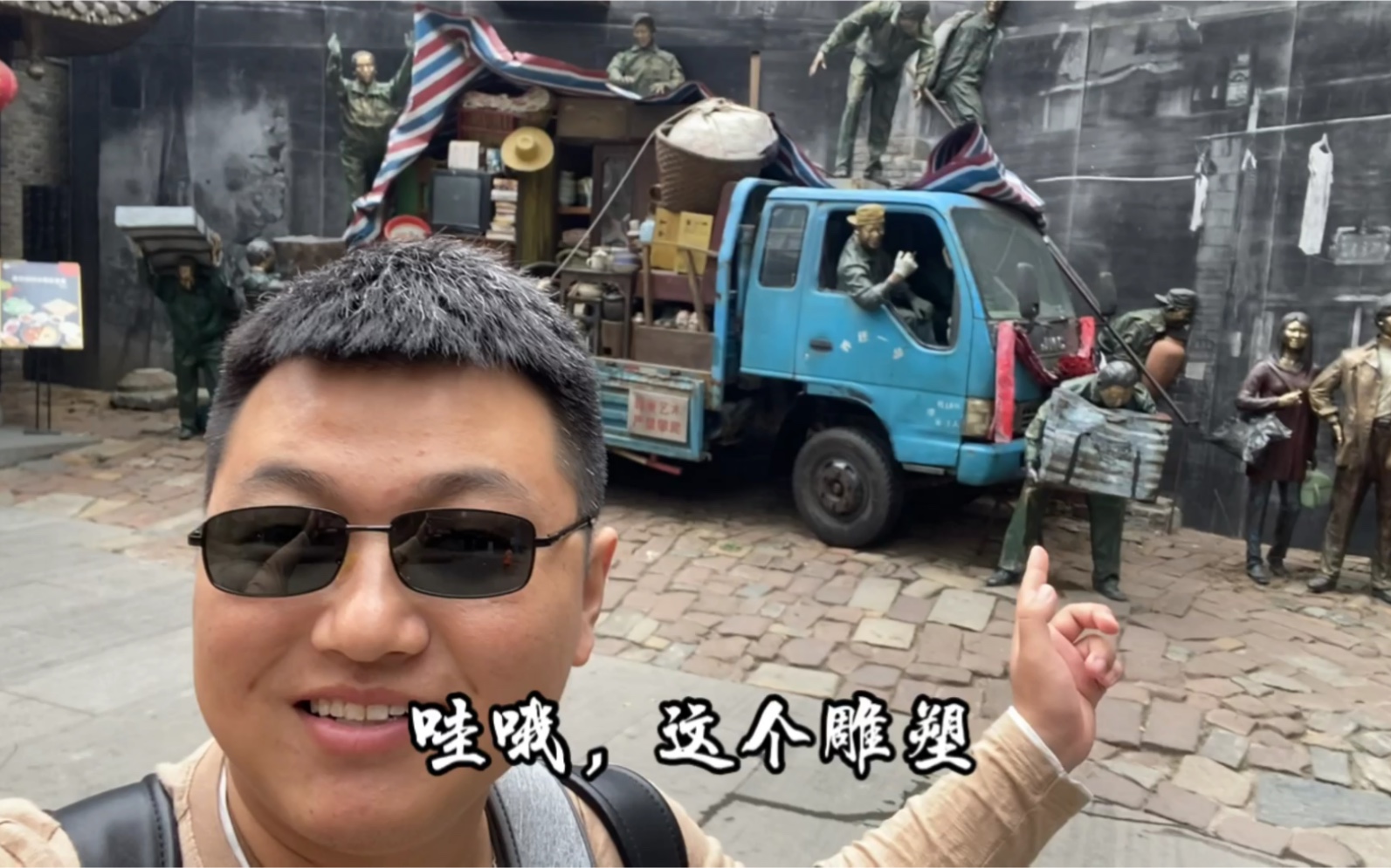 南昌有名的美食街,为什么空无一人,街道建筑很有特色