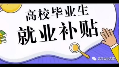 武汉高校毕业生就业补贴申请流程