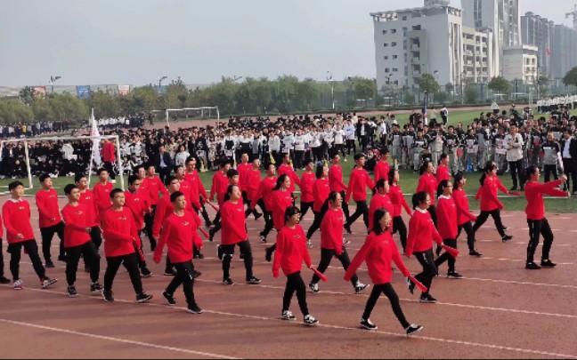 【寄明月】2019江苏省盐城市亭湖高中秋季运动会高二15班表演节目