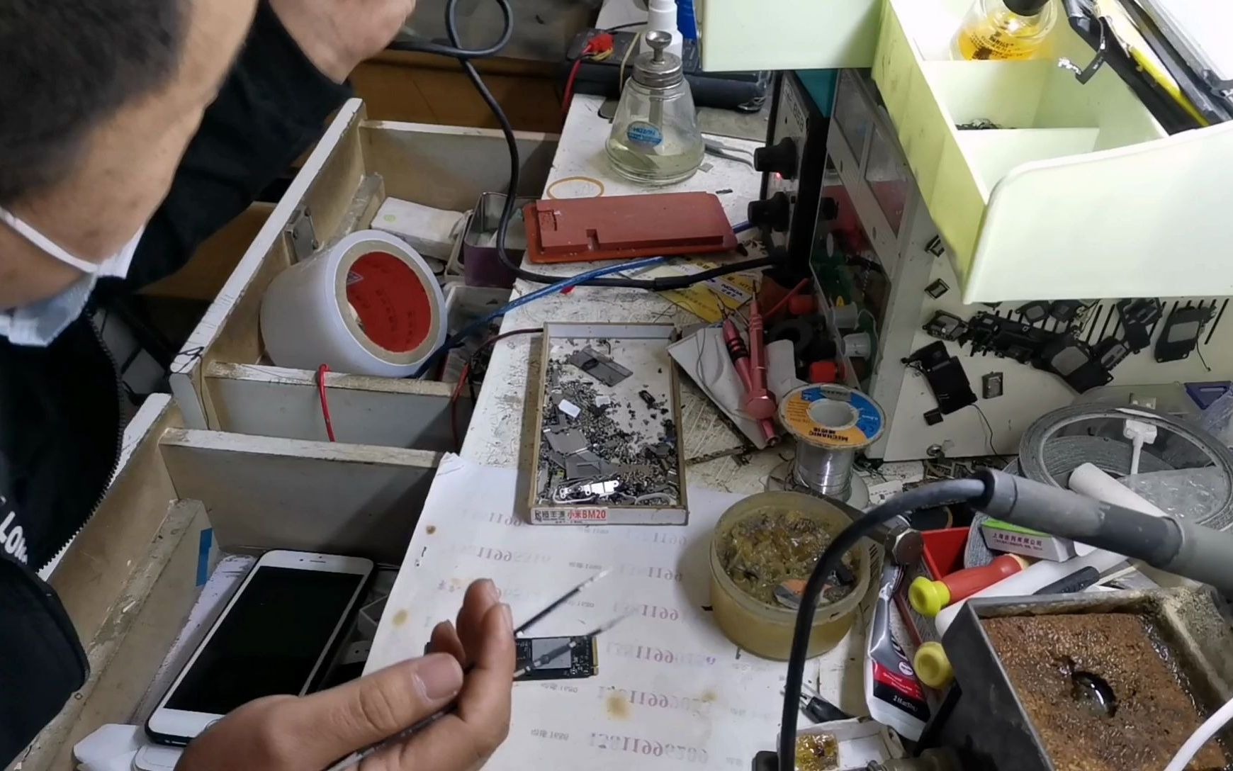 NVME协议1T固态硬盘芯片损坏也能成功恢复了,黑科技看董哥怎么做