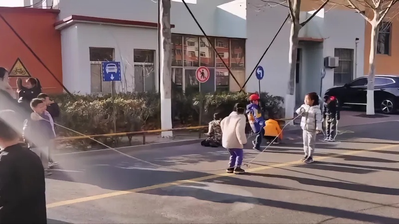 传统游戏玩起来、 幼儿园里欢乐多 幼儿园游戏的游戏 利津二幼