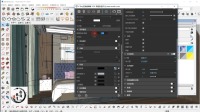 草图大师Sketchup2021室内设计全屋定制篇 第80集 VRAY全景图 动画...
