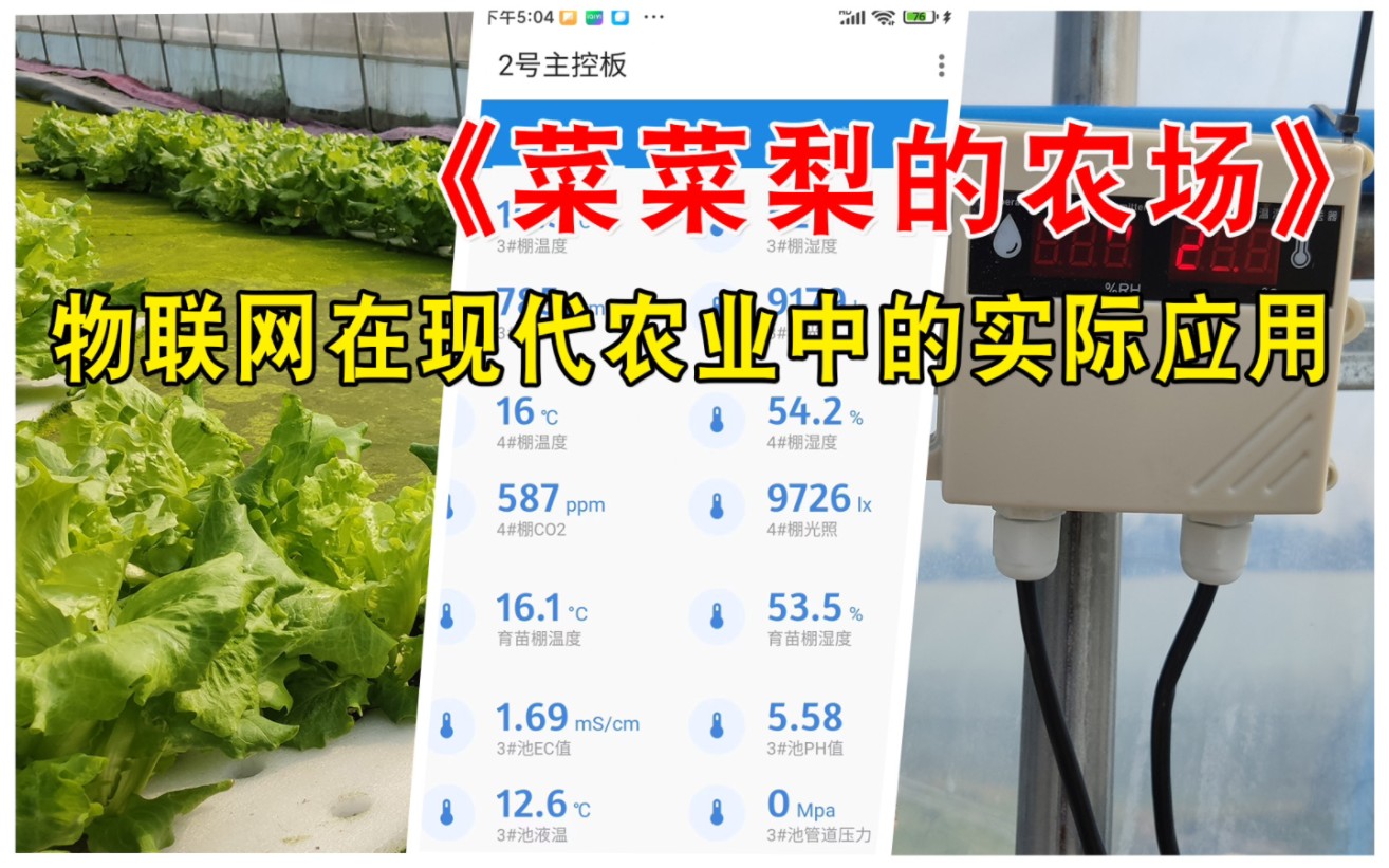 【菜菜梨的农场】物联网在现代农业中的实际应用