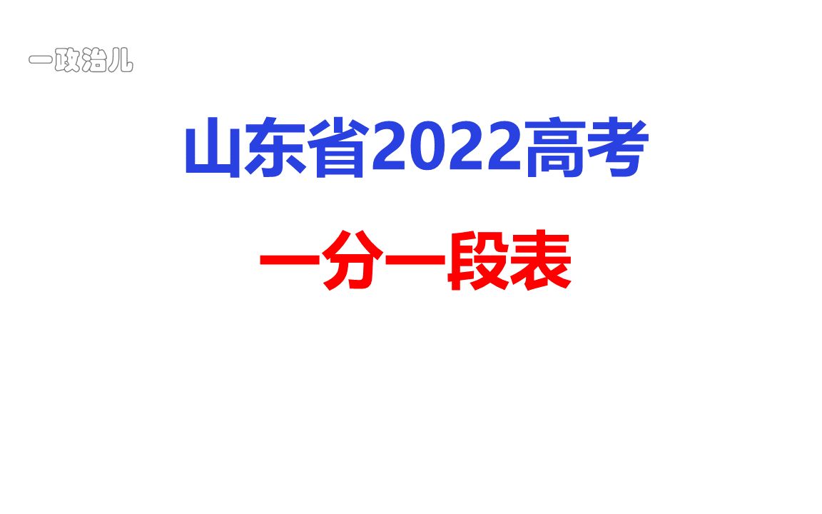 山东省2022高考一分一段表-排名表最高分最低分分数段统计