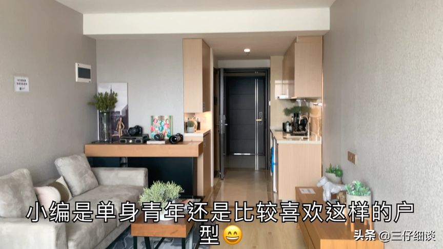 在家学买房:35方的小户型,商住两用,出租收入挺可观的