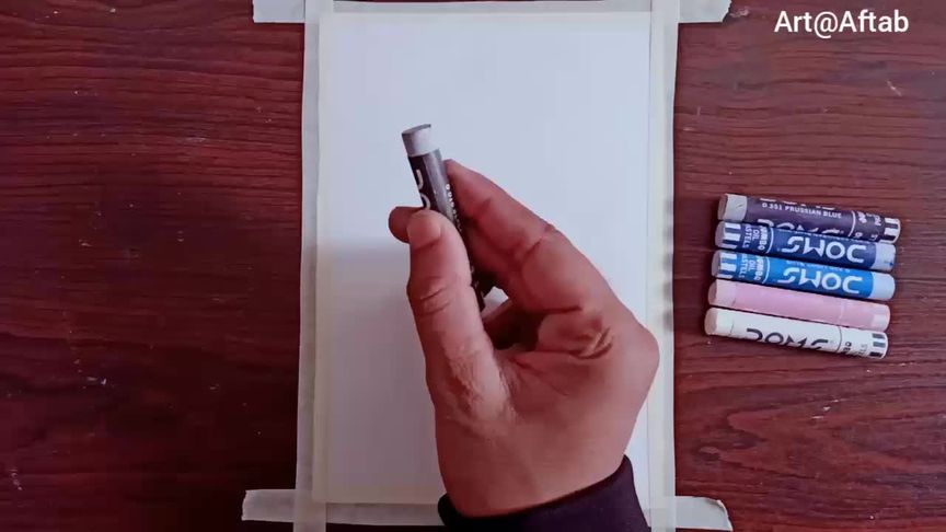 如何用好油画棒,这样的教程,还是挺不错的!
