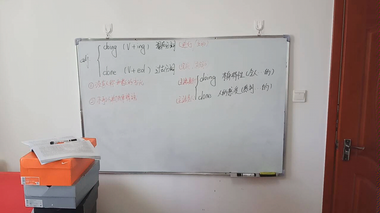 Michael老湿 苏教版小升初英语自编教材分词习题讲解