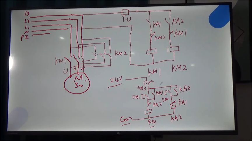 第三课 5学习PLC所用到的电工知识 接触器 中间继电器及电气控制