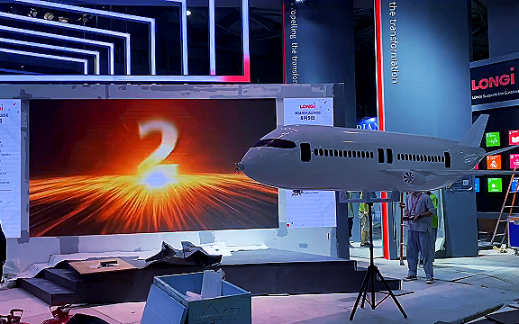 ...的启动仪式 飞机起航 大型舞台启动环节 创意发布会震撼开场 活动...