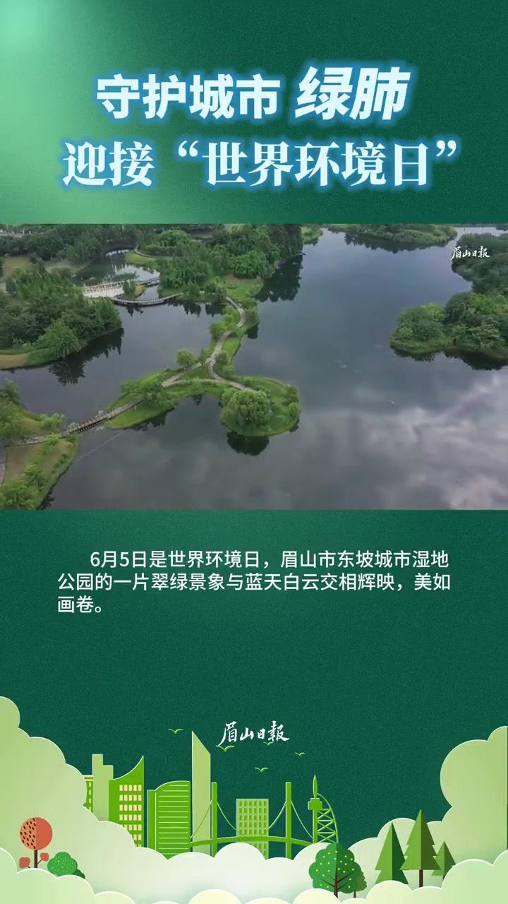守护城市的绿肺迎接"世界环境日"