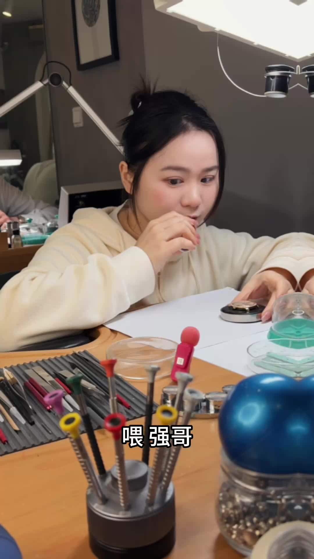 手表维修 老地方等你ߘ�#修表师傅的日常 #上海修表实体店 #手表...
