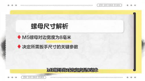 别再拧错了!M5螺母尺寸全解析,选对型号轻松安装