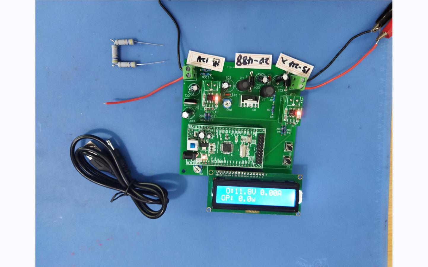 基于STM32单片机的BUCK降压系统直流电源开关电源恒流源可调电源...