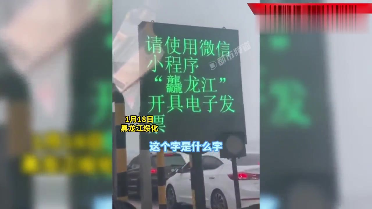 车主收费站遇难题,开发票得先查字典.