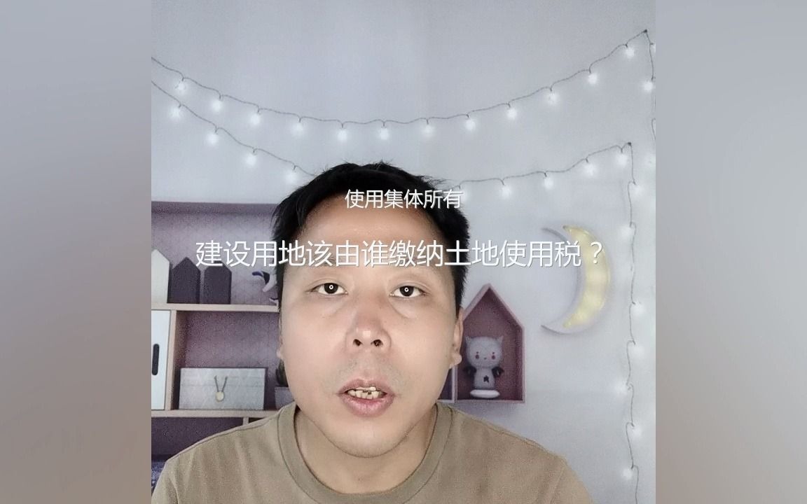 使用集体所有建设用地该由谁缴纳土地使用税?