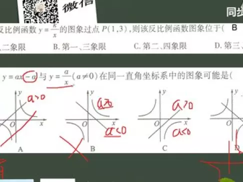 26.1.2反比例函数的图像和性质