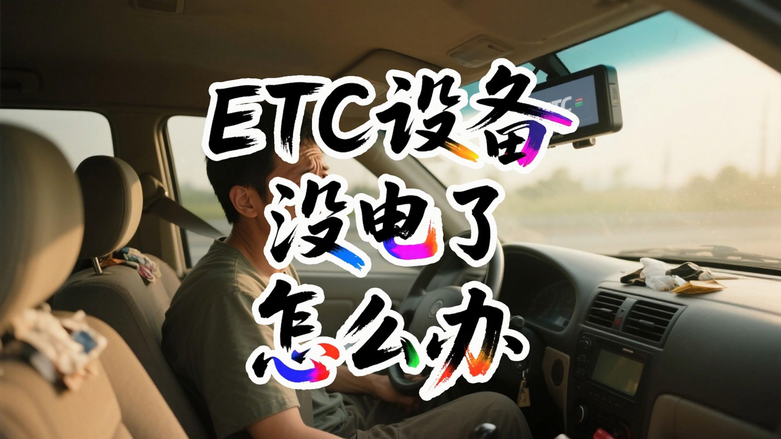 ETC科普君:ETC没电了怎么办?找充电口/换设备/注销重办!