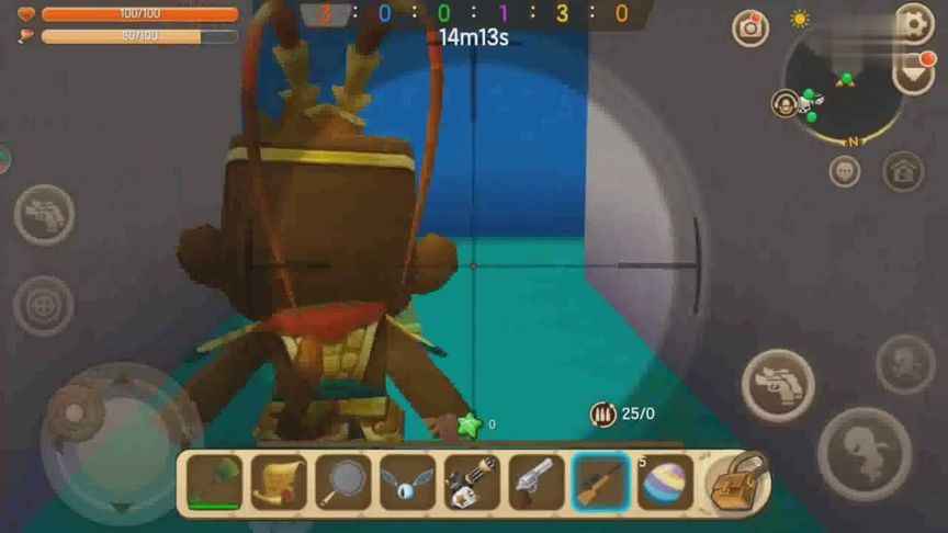 迷你世界 键盘之争我是训狼高手