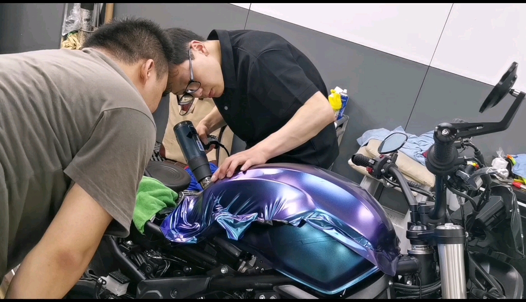 济南摩托车贴膜—525AC——膜羯座出品