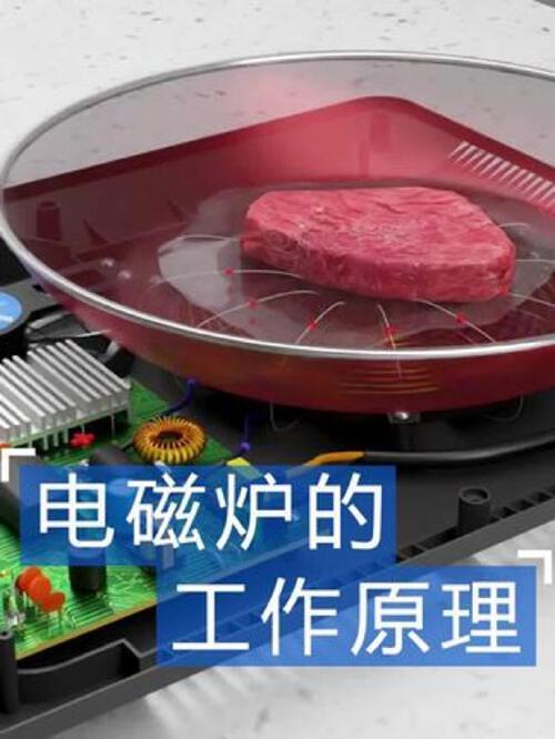 科学很神奇,简单的电磁感应就能发热电磁炉