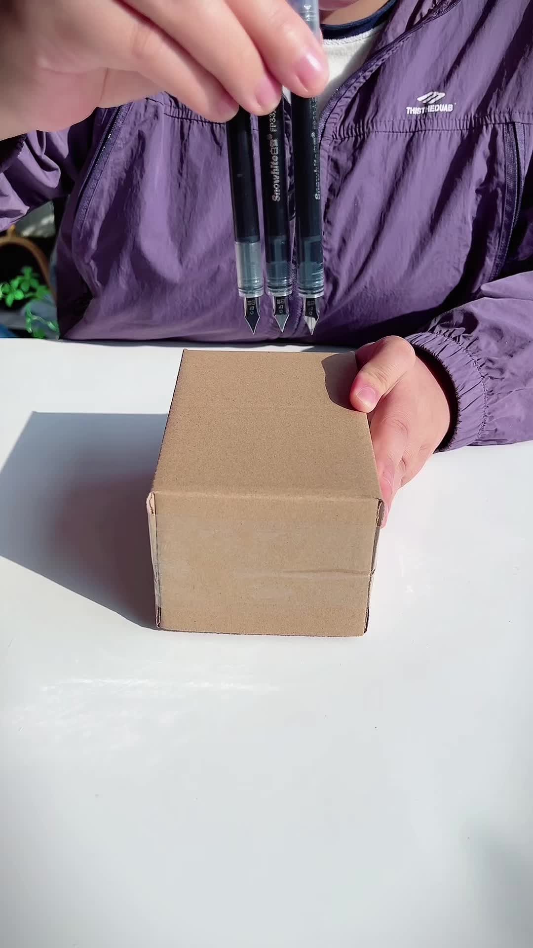 #学生必备 白雪大容量免换墨囊钢笔,笔身整个就是超大墨囊,一支可...