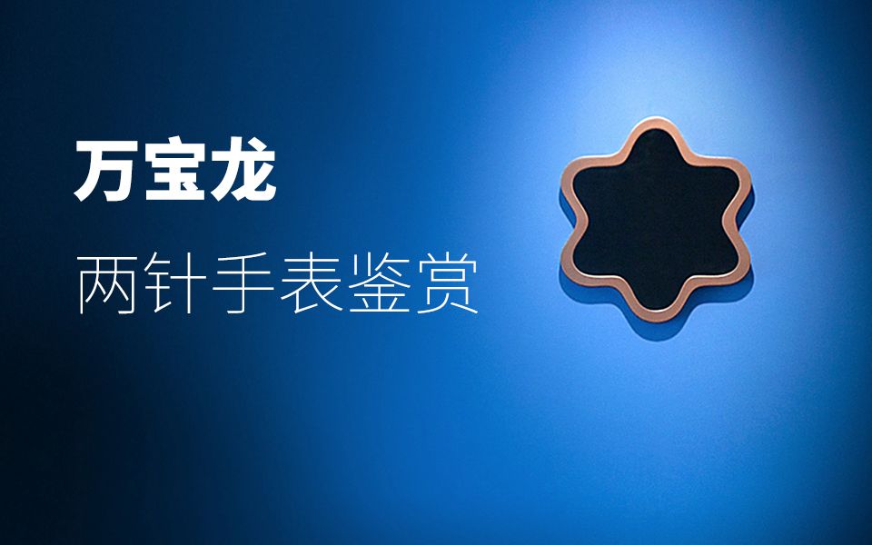 【Project Z】两款万宝龙两针手表鉴赏