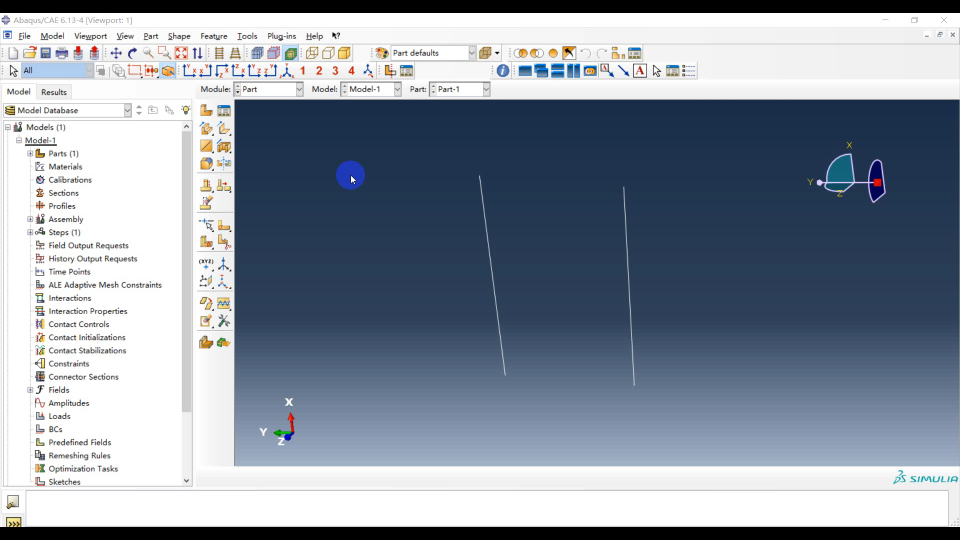 Abaqus-梁单元批量付属性操作及讲解视频