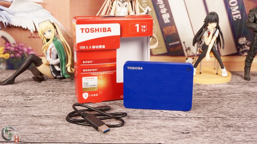 大品牌有大魅力,安全备份全不愁,东芝V9移动硬盘开箱