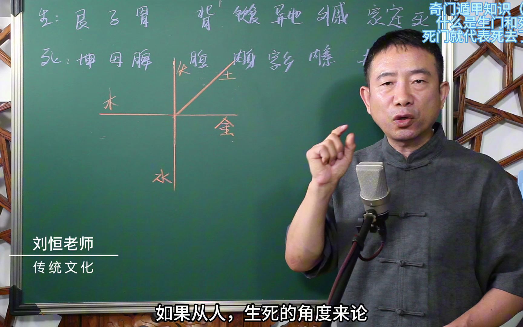 刘恒易经:奇门遁甲知识(七)什么是生门和死门 死门就代表死去了吗?