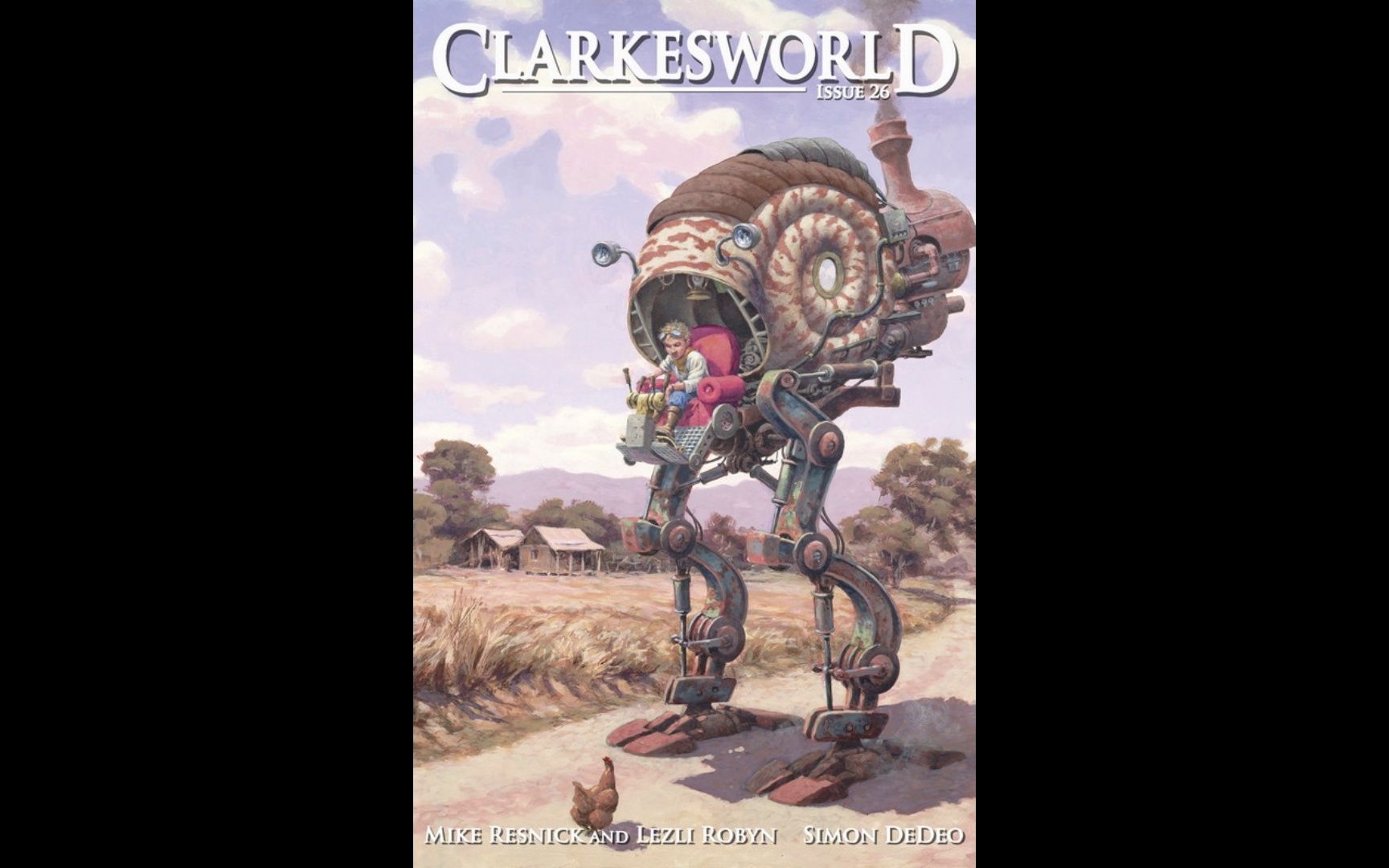 国外科幻杂志《Clarkesworld》克拉克世界封面集1(第1~94期)