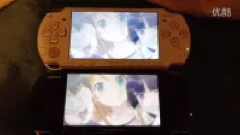 PSP2000与PSP3000的画质对比