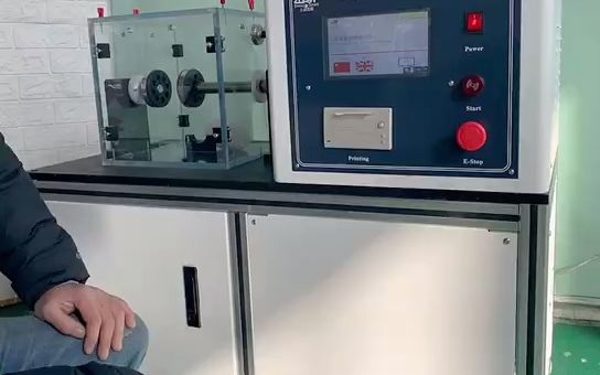 干态絮落测试仪-上海程斯,现场实拍操作流程拍摄记录!