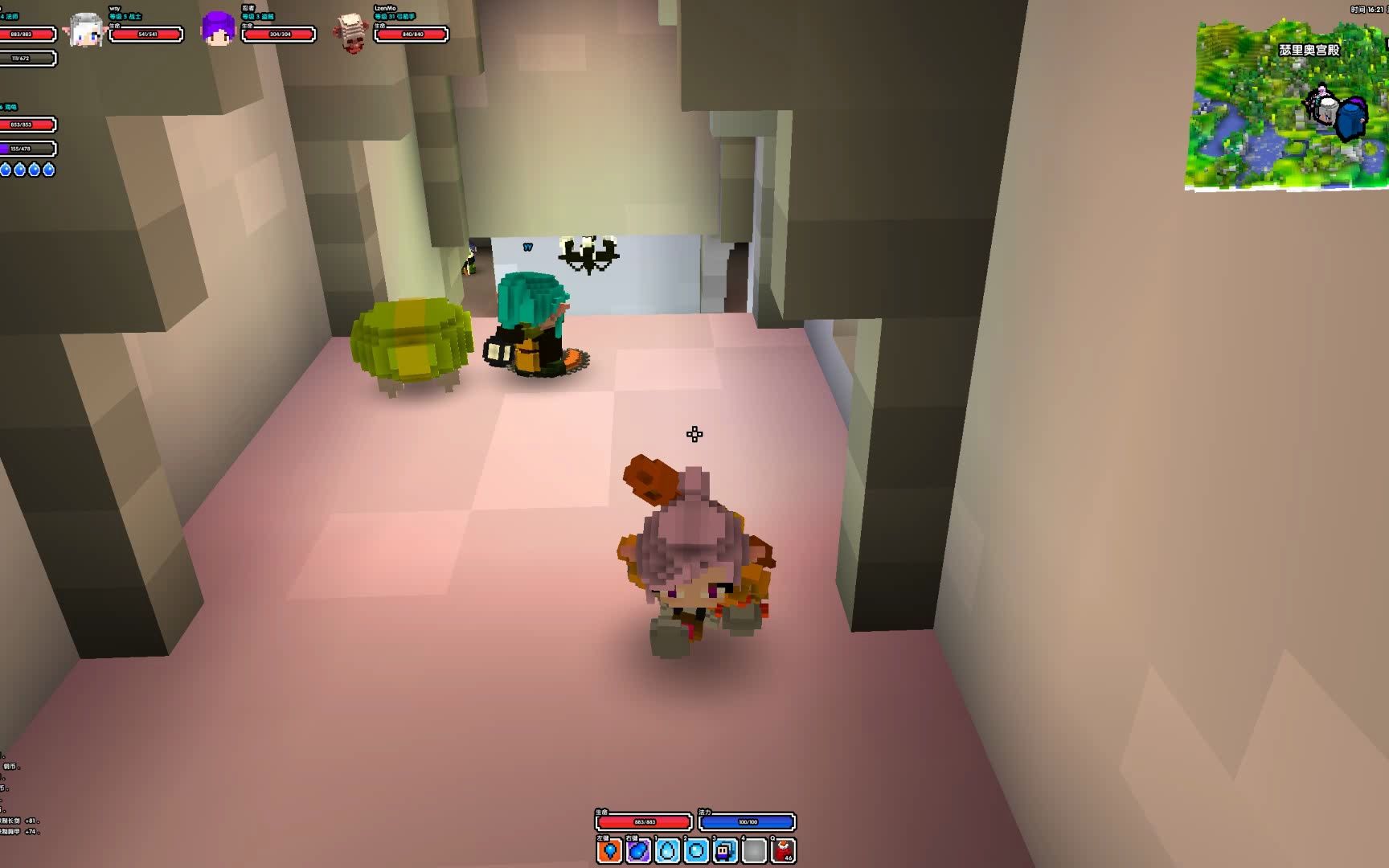 【魔方世界α版】CubeWorld多人服务器联机5