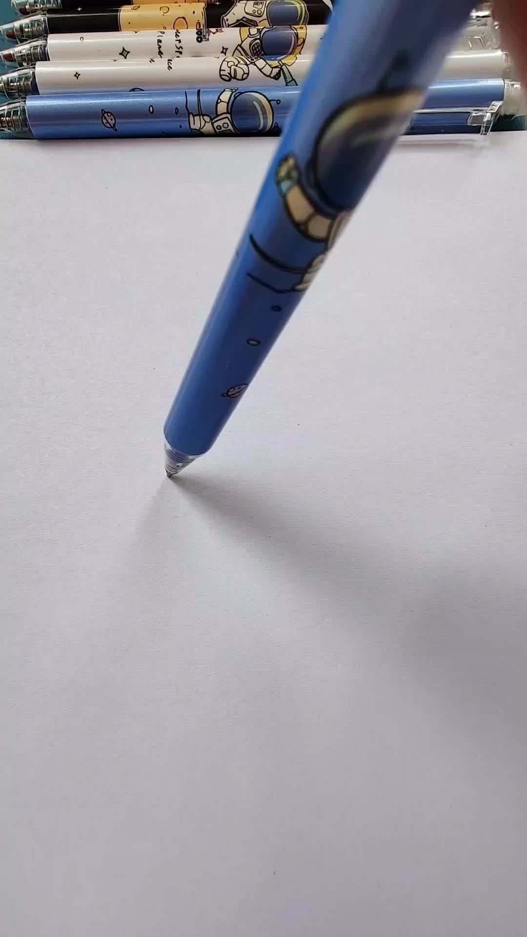 原来中性笔写错了也能擦掉,书写干净整洁,赶紧给孩子安排