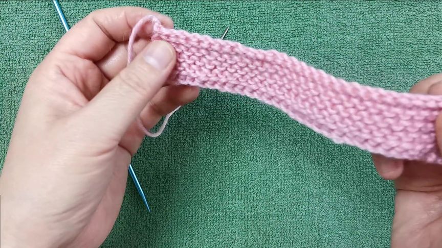 用缝衣针锁搓衣板针衣片的边,原来简单的方法也能锁出好看的边