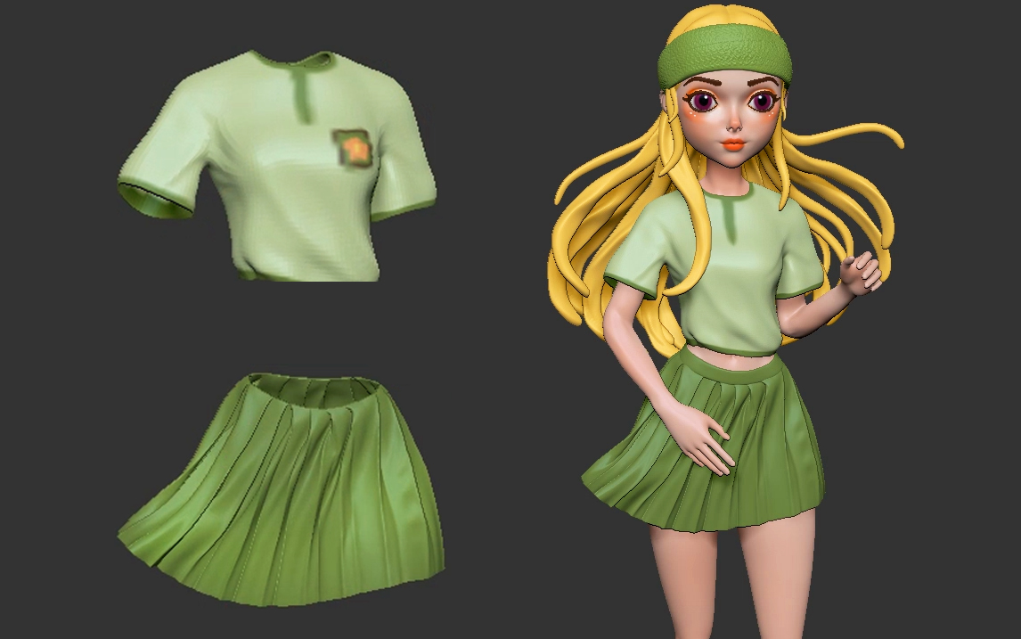 【zbrush人物建模】MD服装软件超详细讲解,不怕学不会,就怕你不学—...